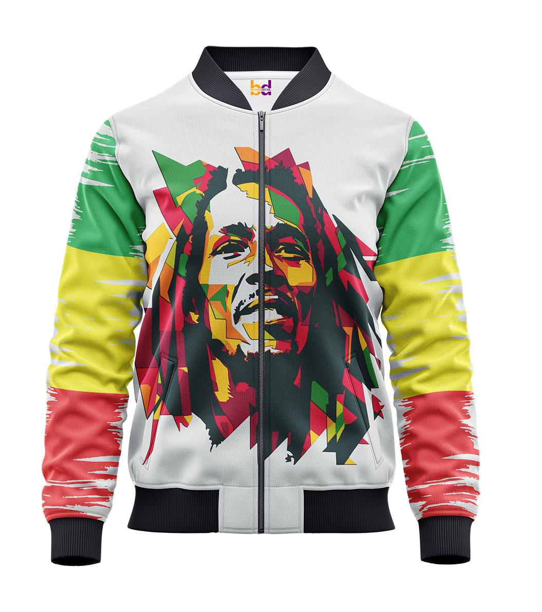 Bob Marley Bomber Jacket – Beyond Detail Pakistan