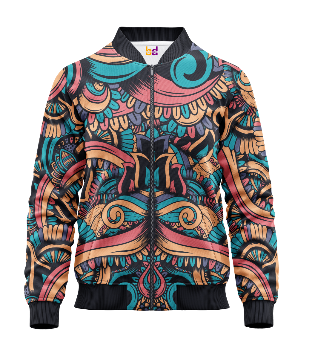 Doodle Bomber Jacket – Beyond Detail Pakistan