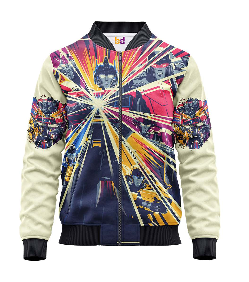 Transformers Autobots Bomber Jacket – Beyond Detail Pakistan